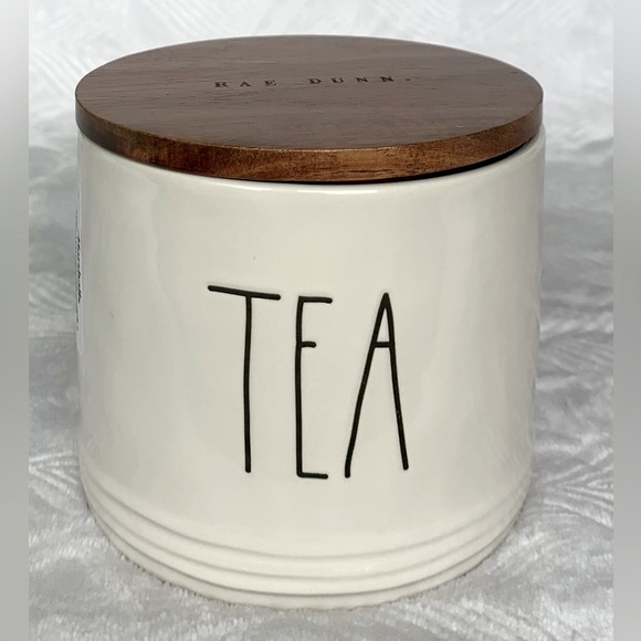 Rae Dunn Tea Canister